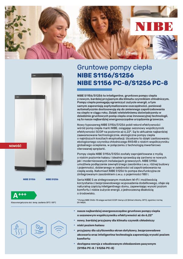 Cenniki, katalogi i ulotki NIBE | NIBE